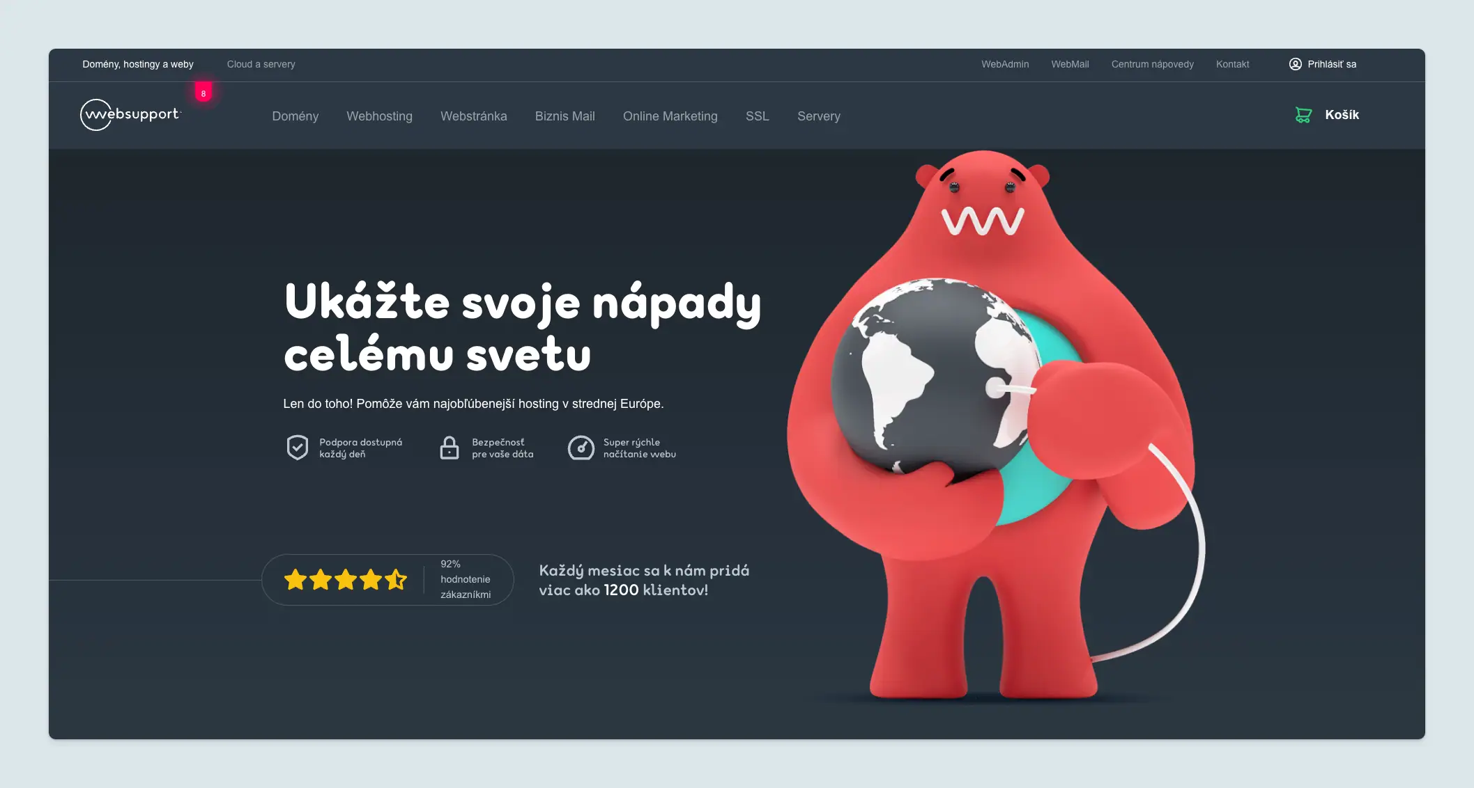 Websupport - Luigi's Box